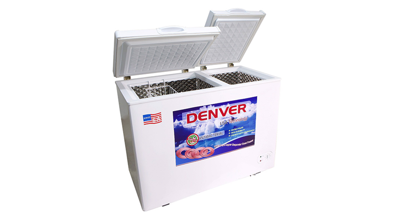 Tủ đông Denver 240 lít AS 370HD ( inox )